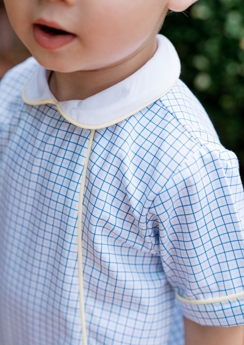 Skyline Plaid Bubbles for Kids - Stylish & Fun | Lullaby Set